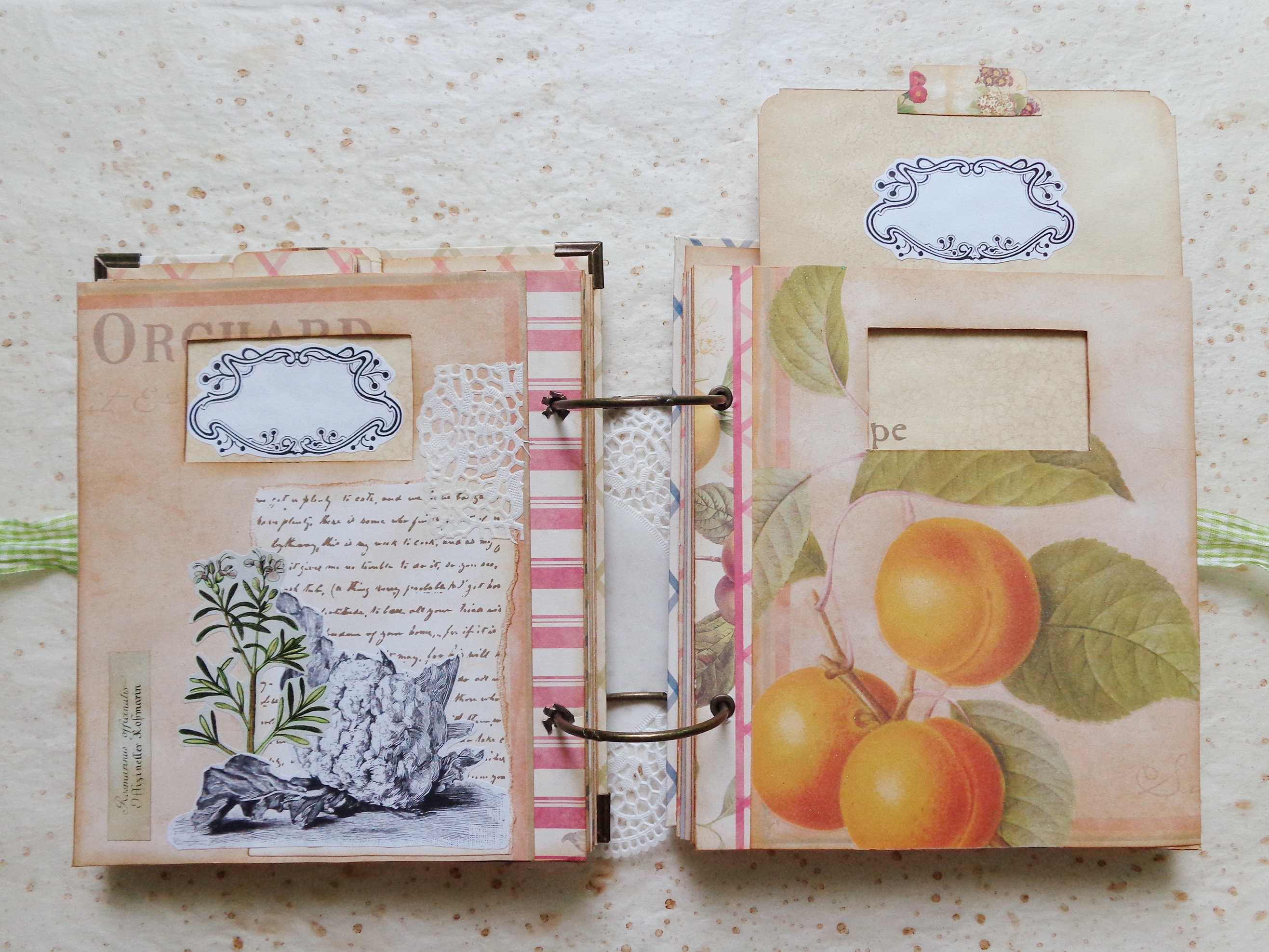 Mini Recipe Book, Scrapbook Album, Junk Journal for Your Cooking ...