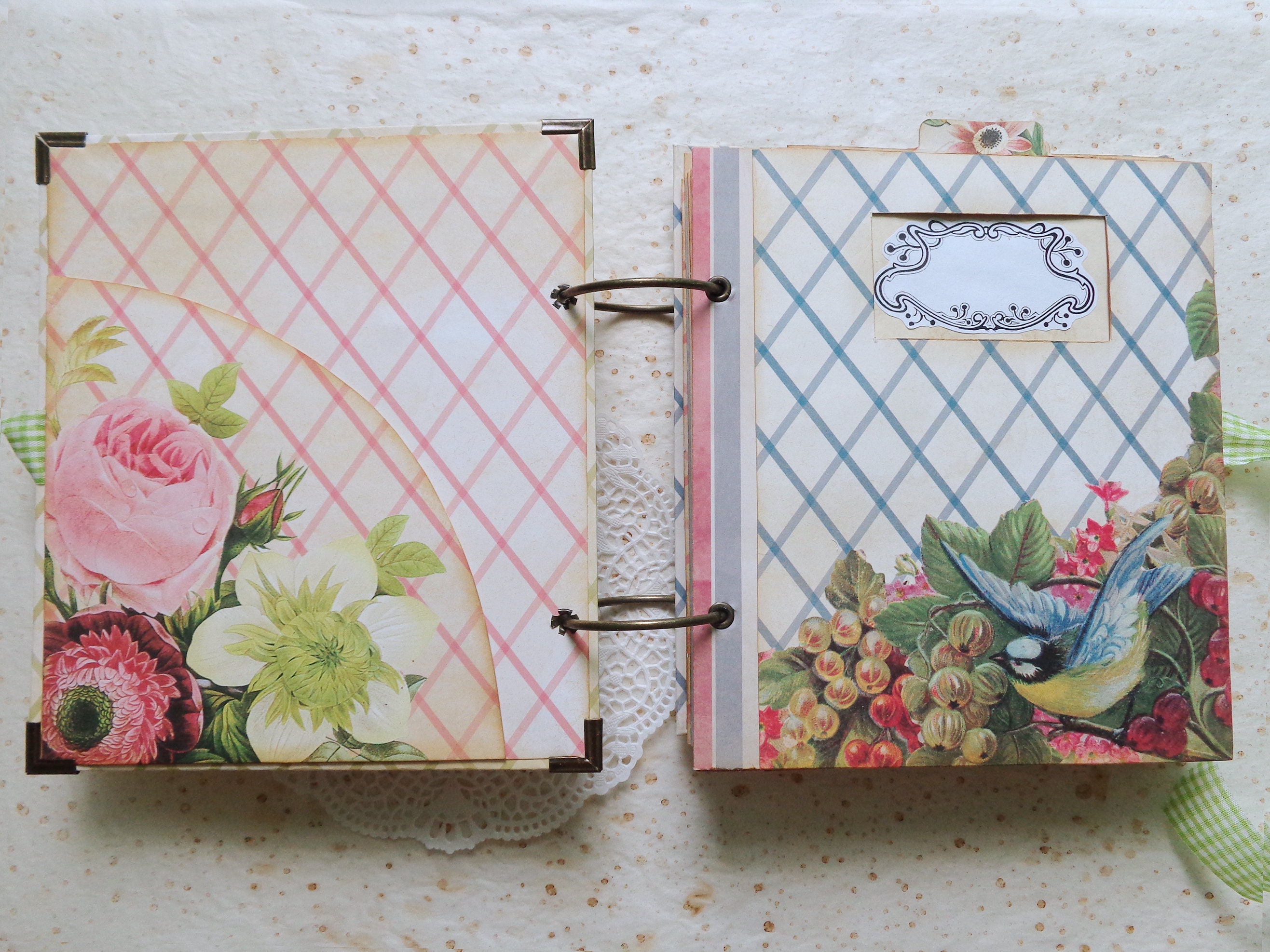 Mini Recipe Book, Scrapbook Album, Junk Journal for Your Cooking ...