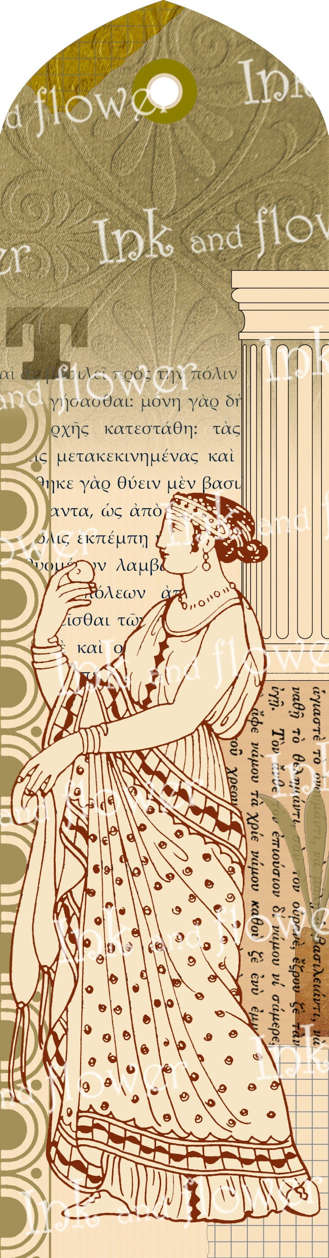 Ancient Greece. Digital Collage Bookmarks No 4. Instant Download ...
