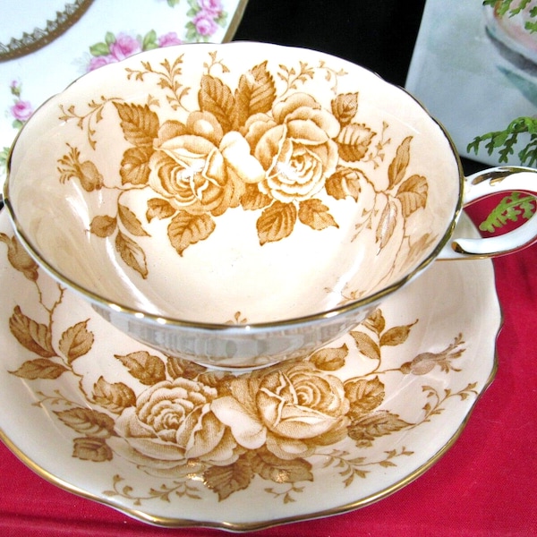 Tea Cups and Saucers - Etsy