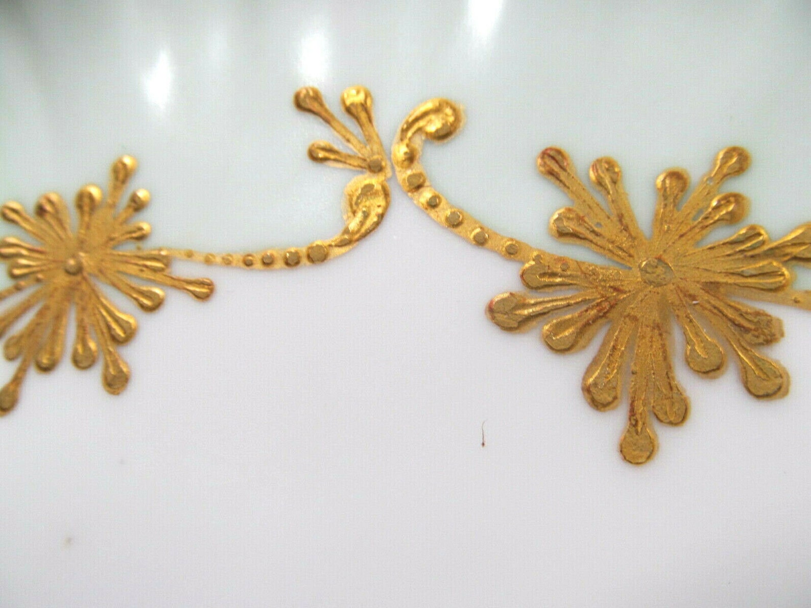 Bavaria Germany Plate With Raised Gold Gilt 24kt Gold Pastel - Etsy