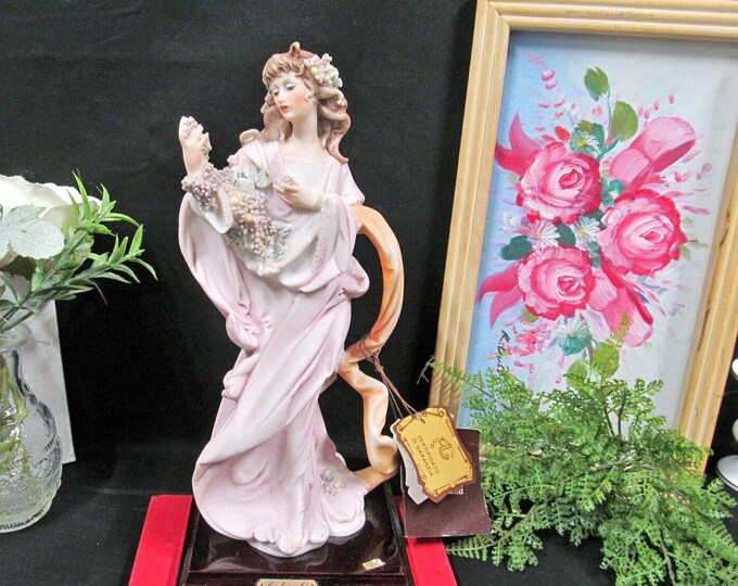 Giuseppe Armani FLORENCE Sculpture "cedraschi Flowing Dress Pink Blush ...