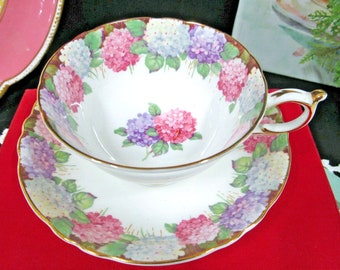 Hydrangea Tea Cup - Etsy