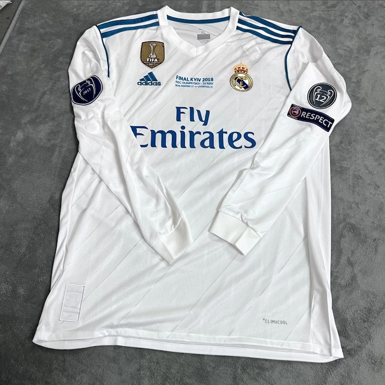 Personalized Name and Number, Real Madrid 2016 2017 Home Retro Football ...