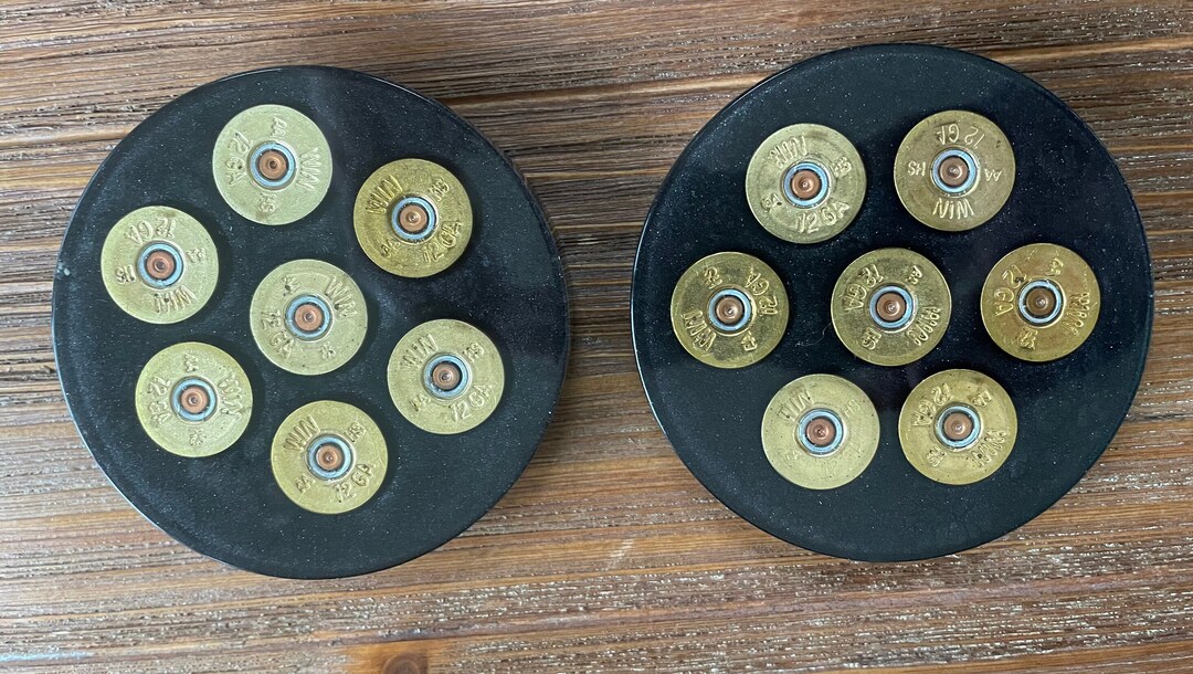 Custom Shotgun Shell Coasters - Etsy