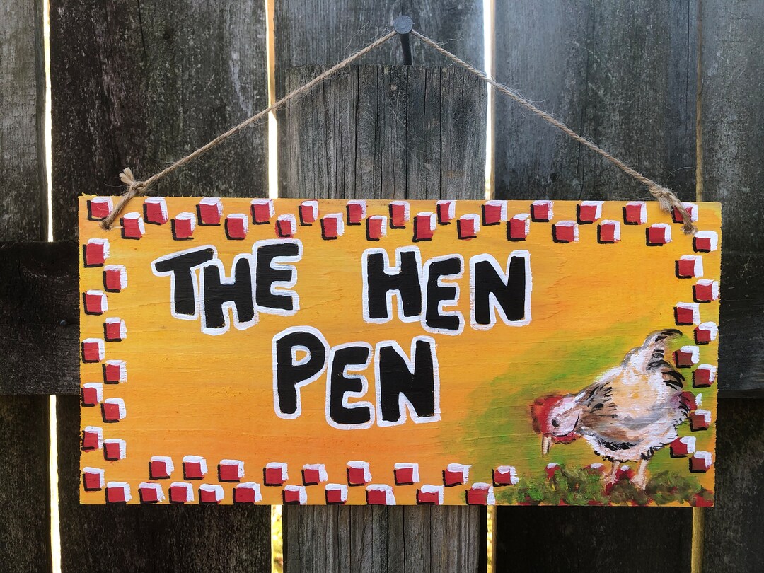 The Hen Pen - Etsy