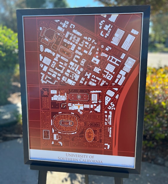 Usc Campus Map Pdf