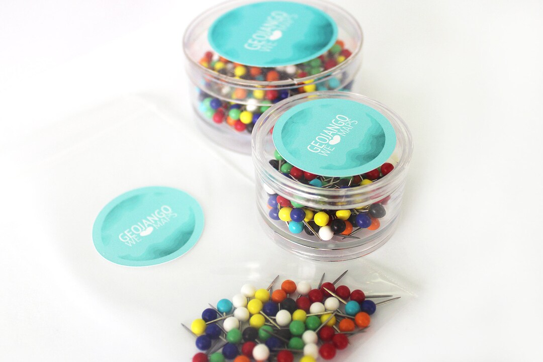 Map Push Pins - Etsy