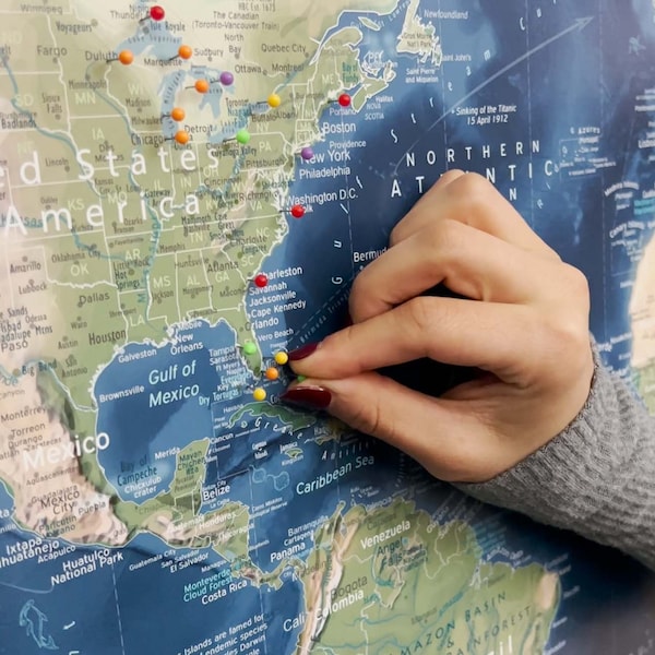 Pin Map - Etsy