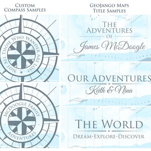 Kids World Map, Oh the Places You'll Go Map, Personalized Custom Name ...