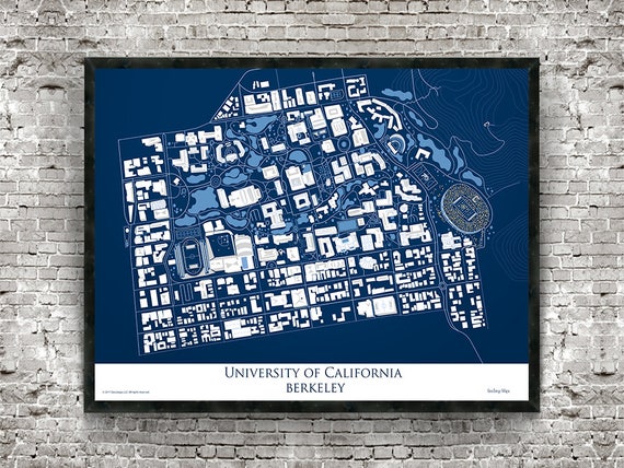 Map Of University Of California Berkeley