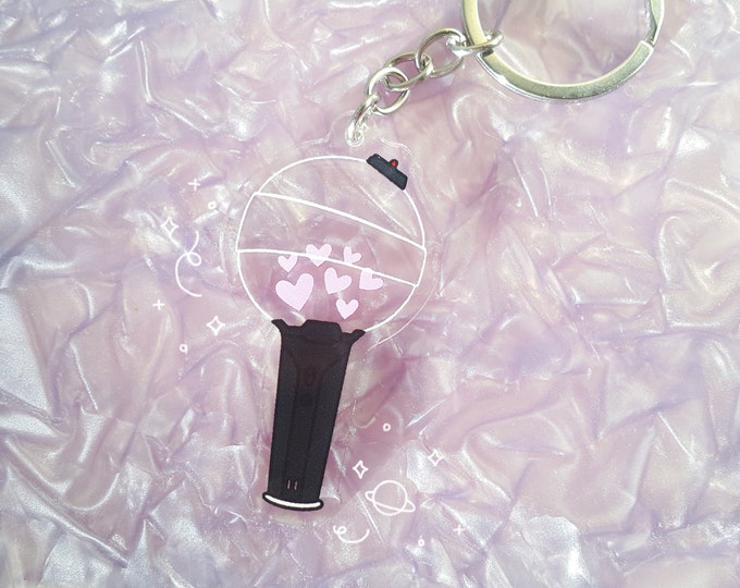 SVT Seventeen Caratbong Lightstick Acrylic Keychain (new Version ...