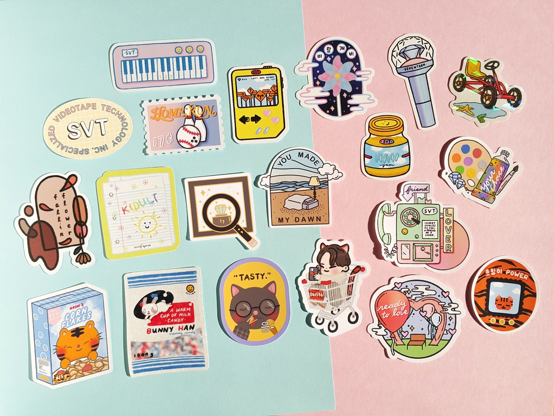 Various SVT Stickers (page 1) - Etsy