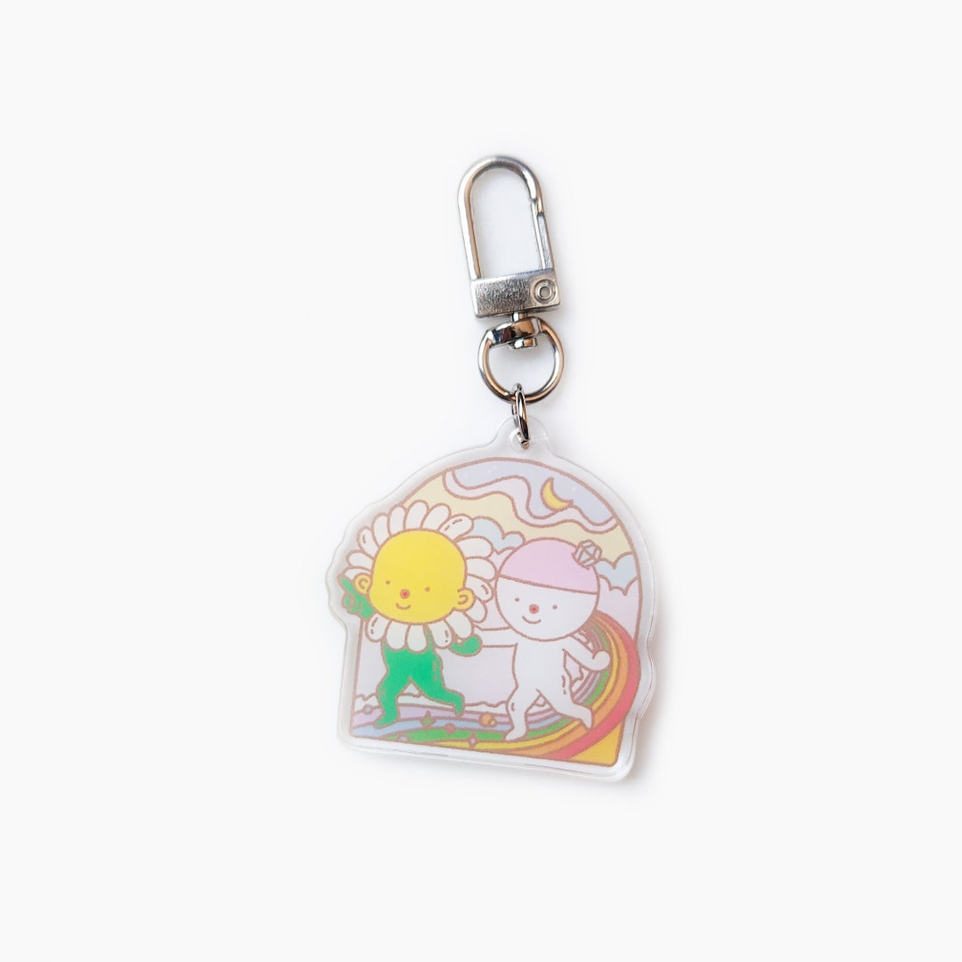 Svt Seventeen Seventeenth Heaven Flower Bongbongie Acrylic Keychain - Etsy