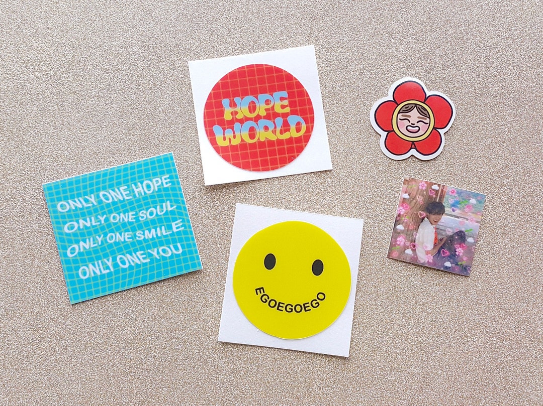 Hope World Hobi HOBICORE Mini Sticker Pack - Etsy