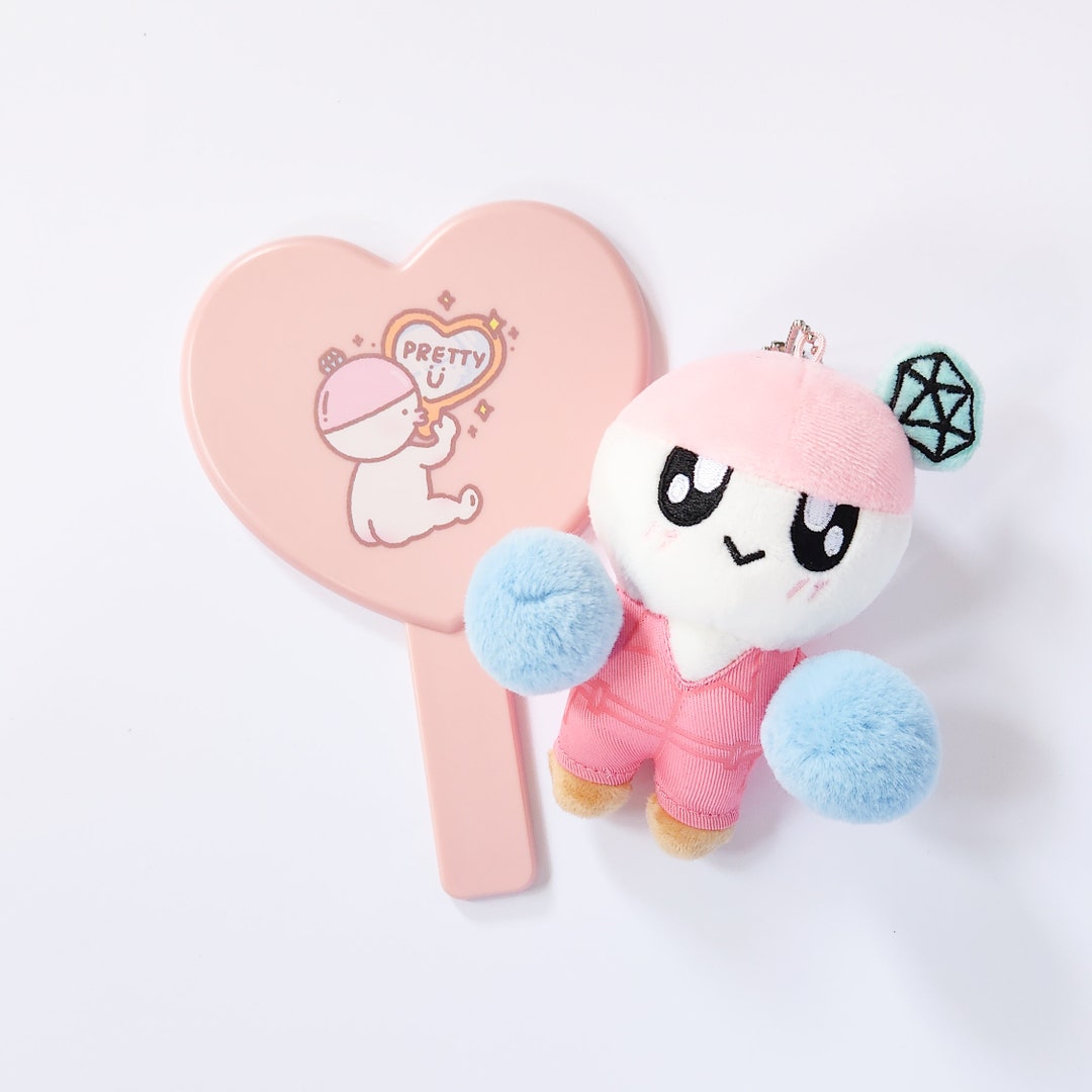 Svt Seventeen Pretty U Bongbongie Heart Hand Mirror - Etsy