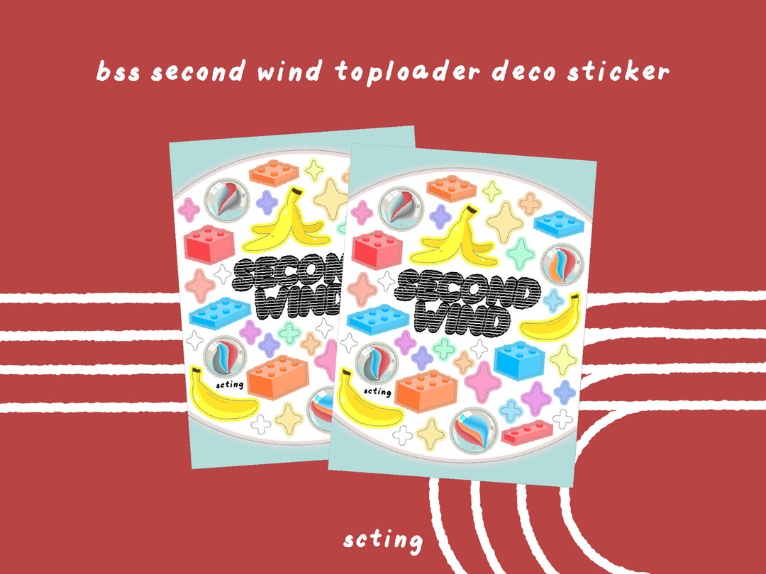 Seventeen Svt Bss Booseoksoon Second Wind Toploader Deco Sticker Sheet ...