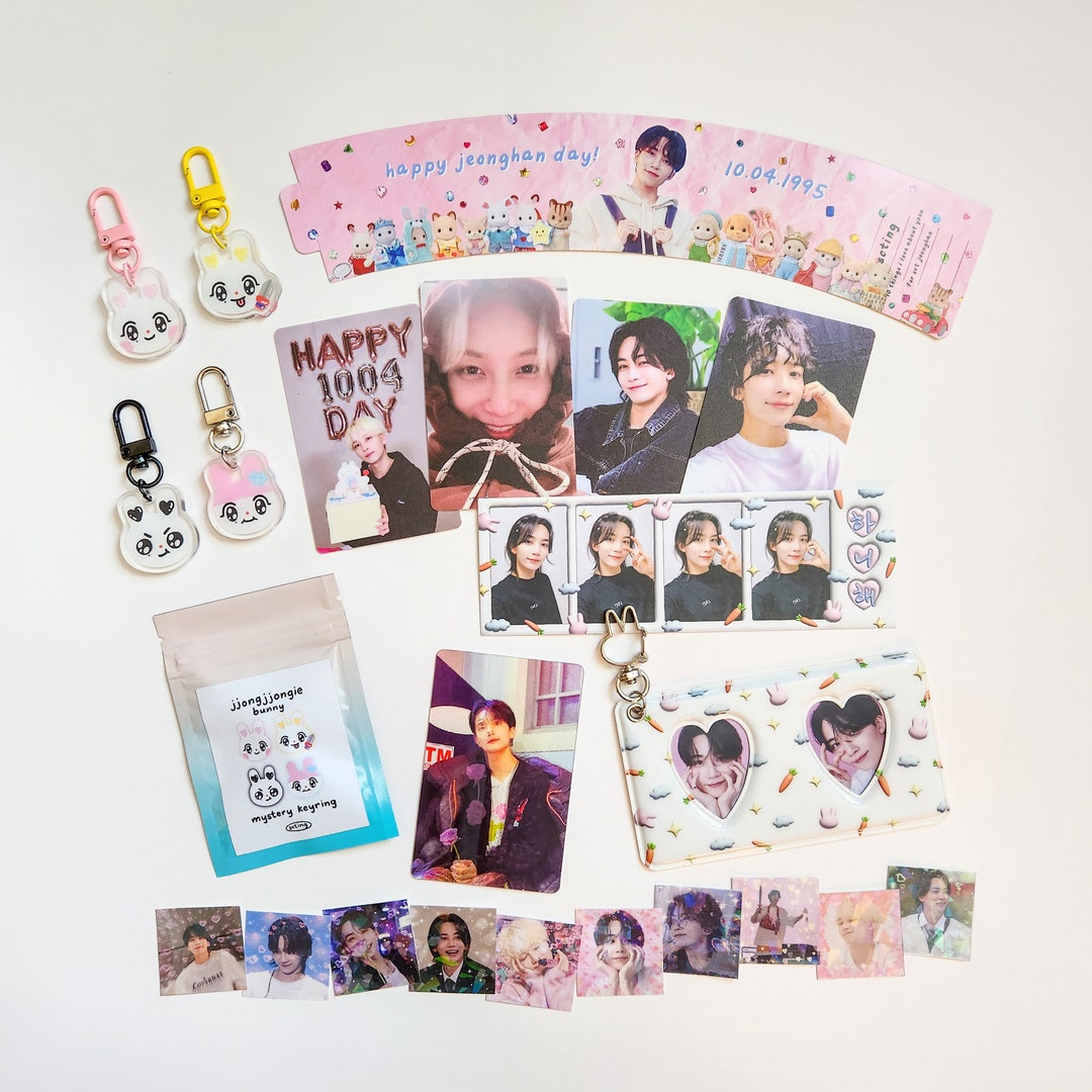 Seventeen Svt Jeonghan Hannie Day Birthday Goods - Cupsleeve, Stickers ...