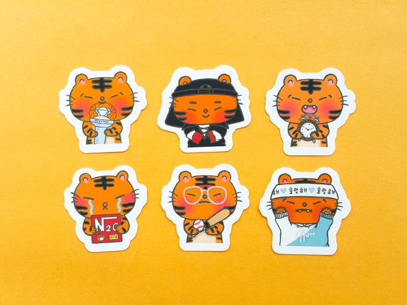 SVT Seventeen Todays Tiger Hoshi Mini Sticker Pack | Etsy