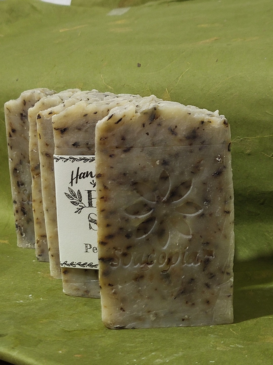 Peppermint Soap, Skin Loving Soap, Fresh Clean Essential Oil Scented ...