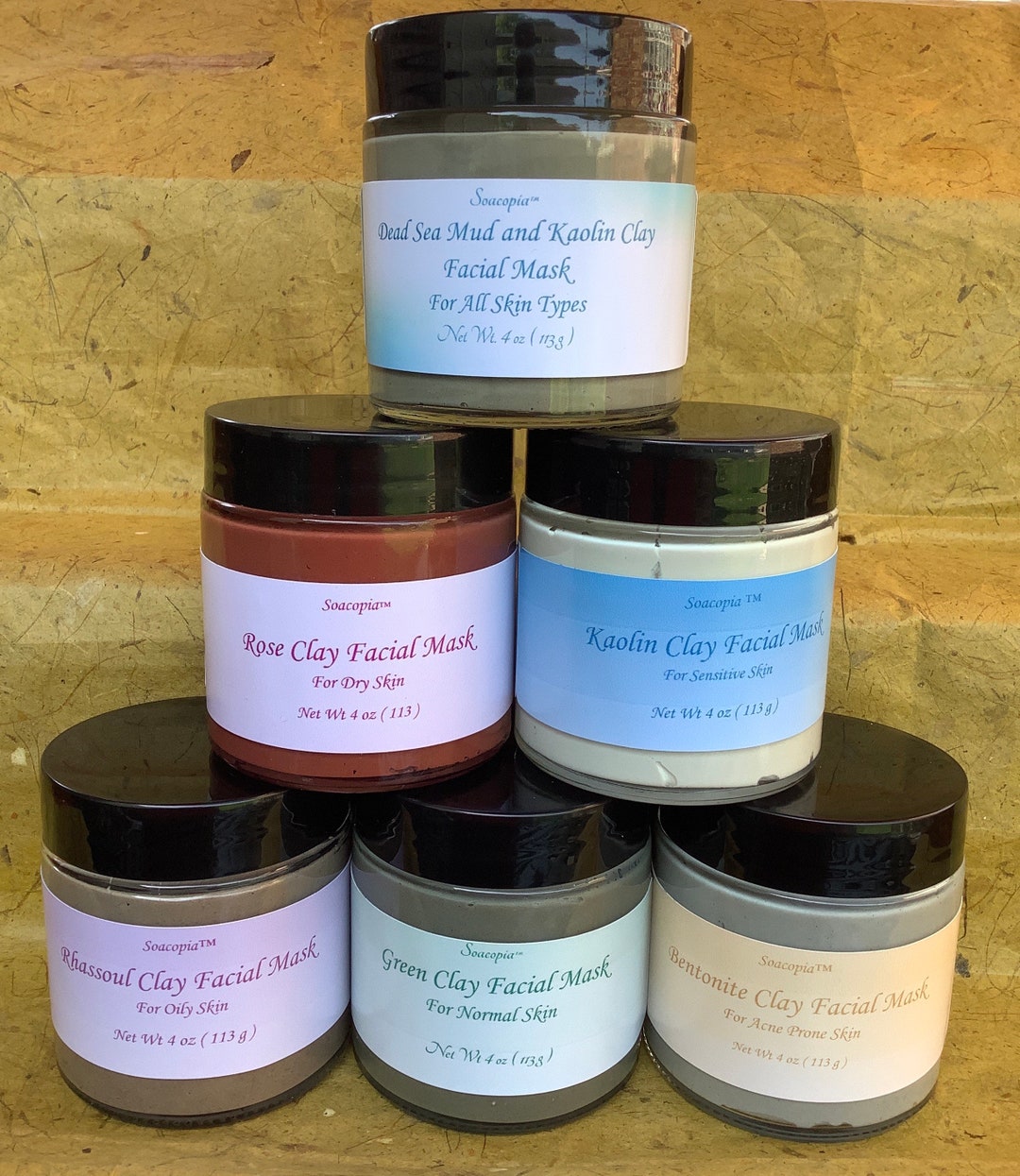 Clay Mask Hydrating Mask Dead Sea Mud Mask Green Kaolin - Etsy