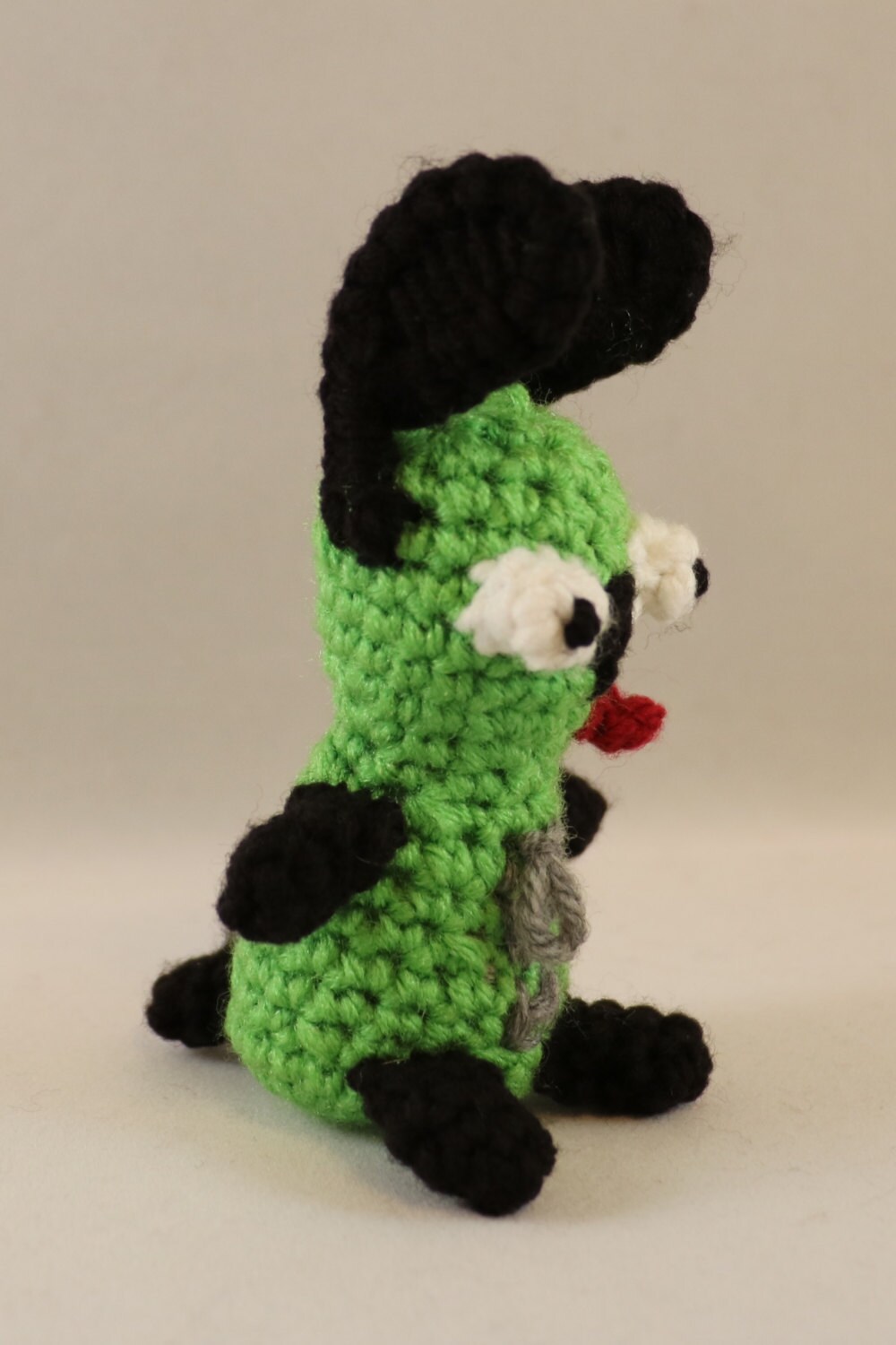 Mini Alien Robot Dog Amigurumi Plush - Etsy