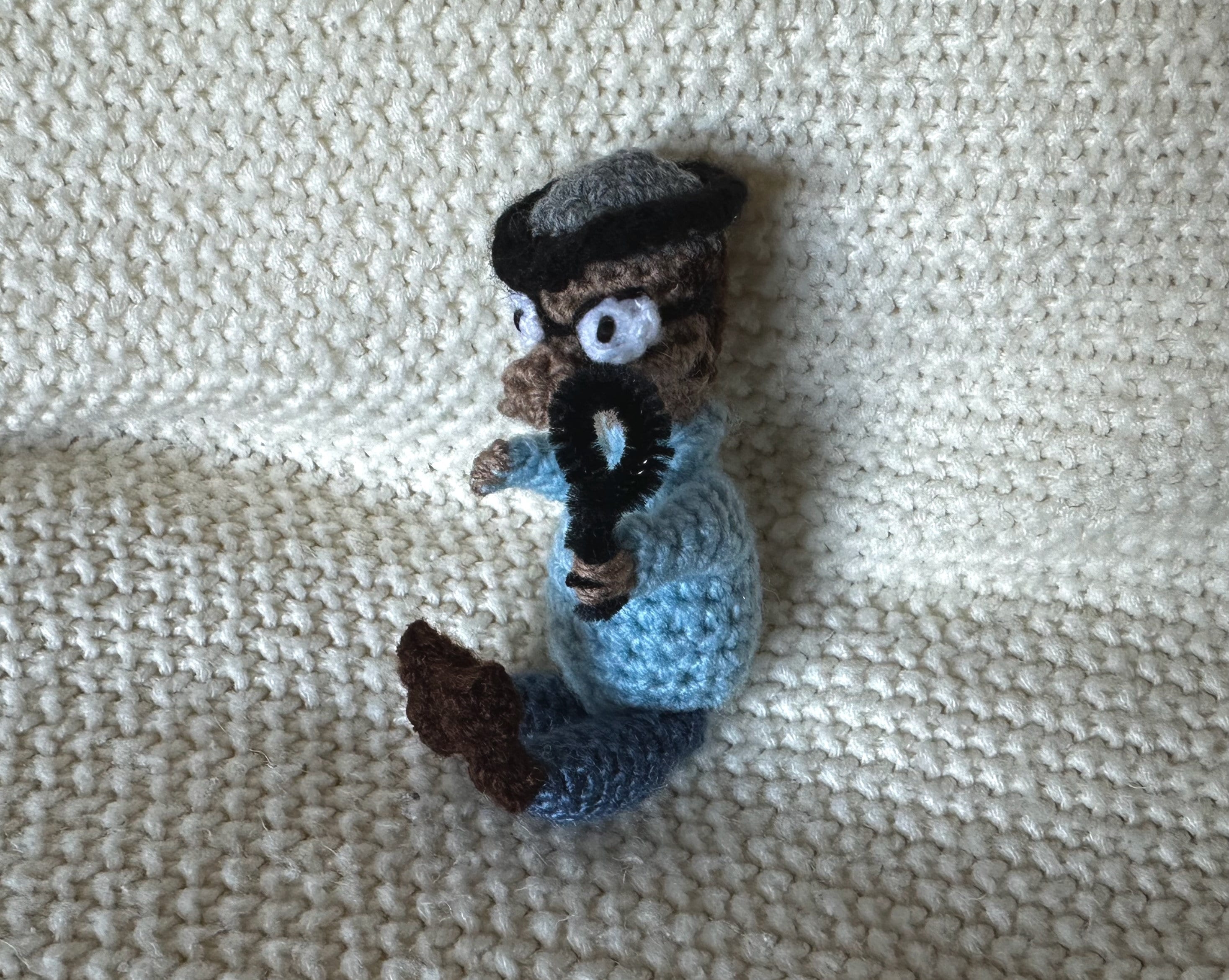 Detective/inspector Amigurumi Plush Character - Etsy