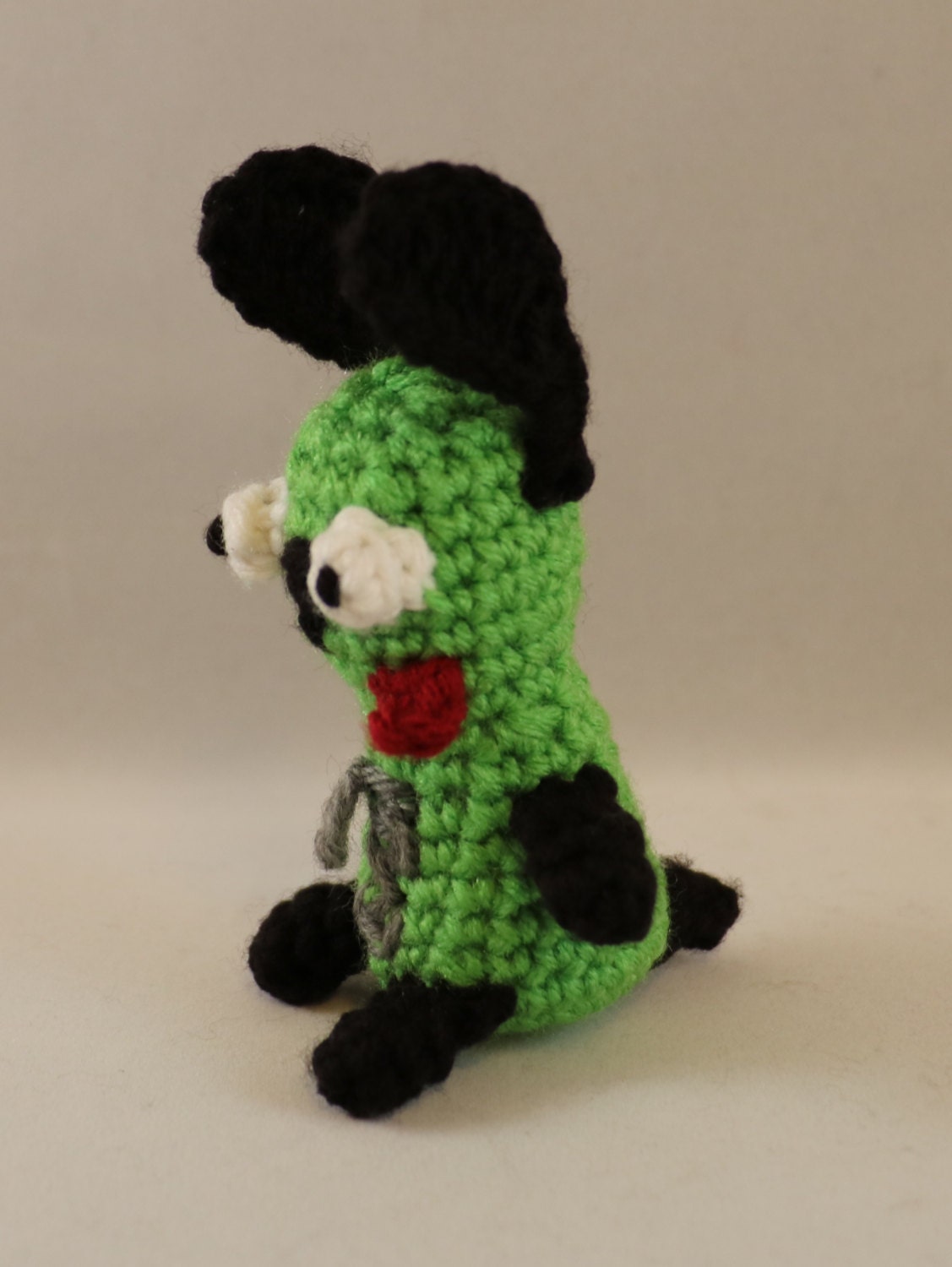 Mini Alien Robot Dog Amigurumi Plush - Etsy