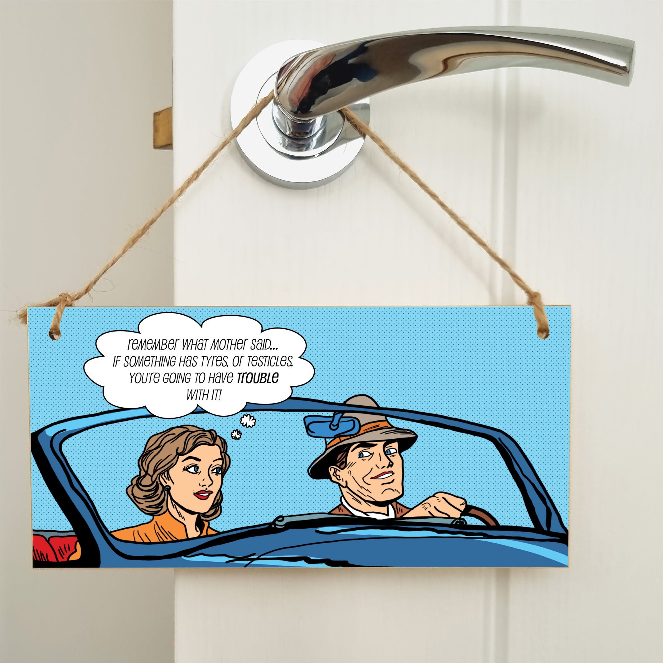 Handmade Wooden Hanging Wall Plaque Remember What Mother Said If It Has ...