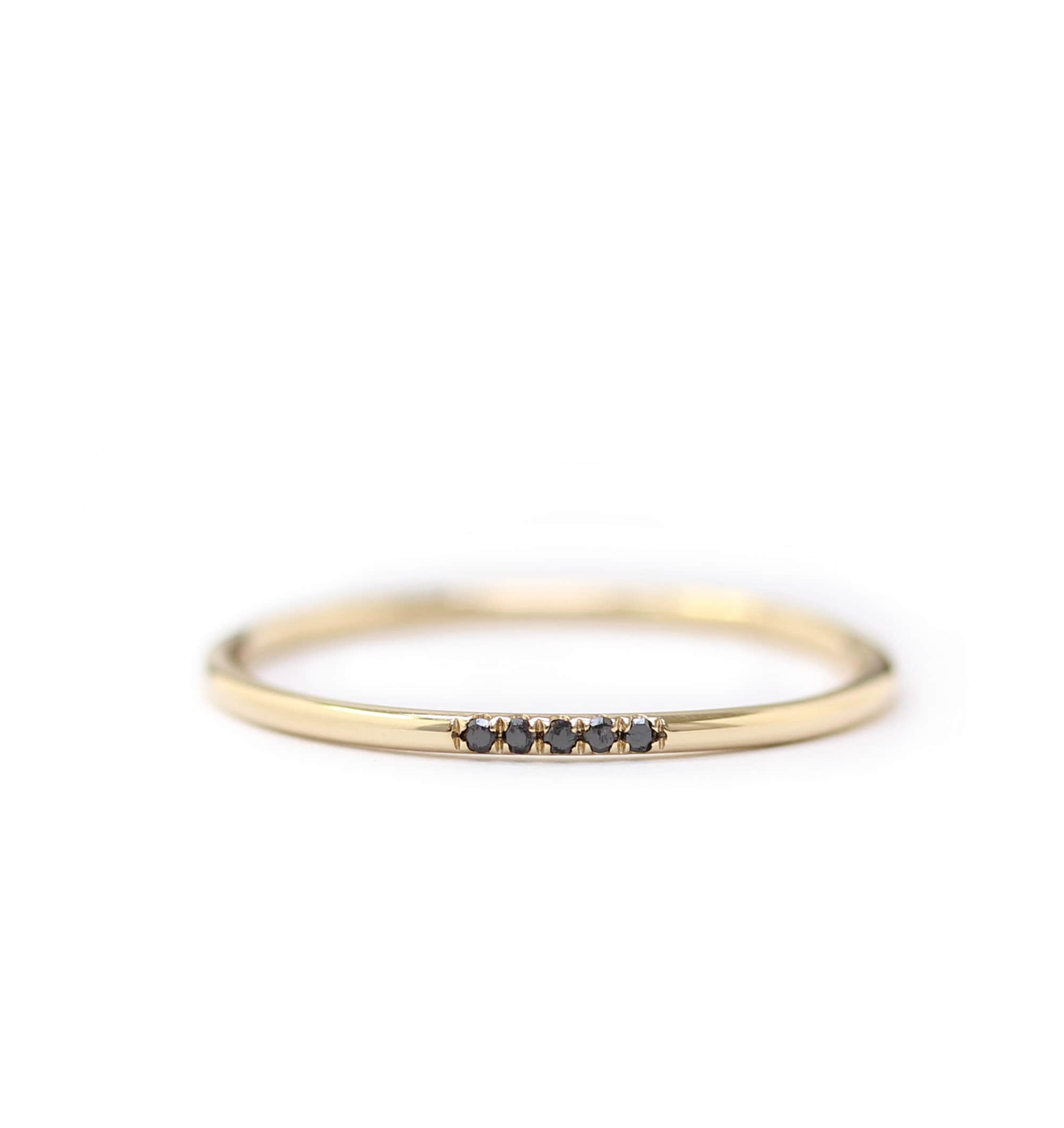 Simple Diamond Ring Wedding Engagement Ring Diamond Eternity | Etsy