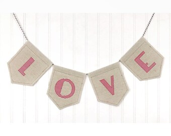 Valentine Mini Banner Valentine Banner Mini Banner Holiday | Etsy