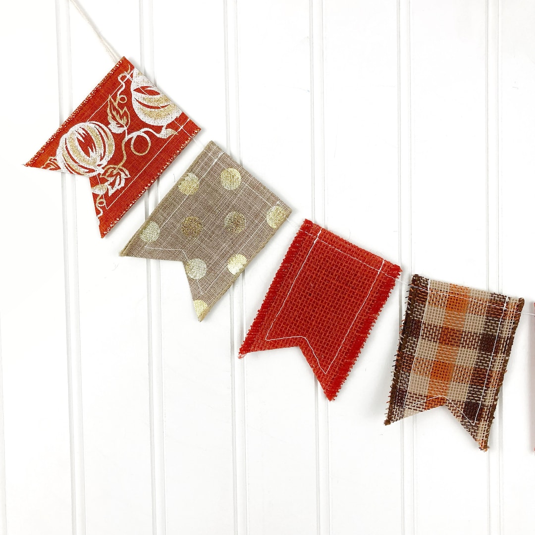 Fall Mini Banner, Fall Banner, Fall Decor, Mini Banner, Holiday Decor ...