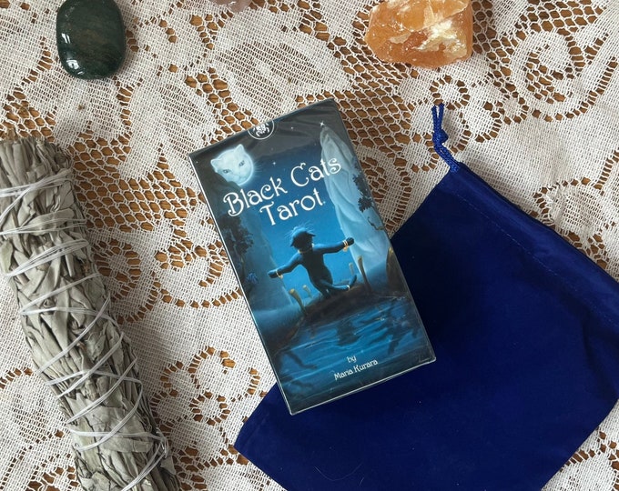 Black Cats Tarot,cat Tarot,cat Tarot Deck,cat Oracle,cat Tarot Cards ...