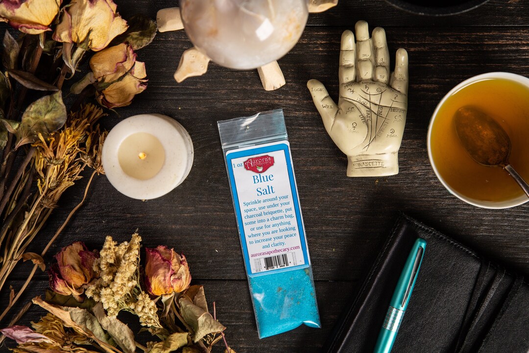 Blue Spell Salt,spell Salt,salt for Spells,colored Salt,manifestation ...