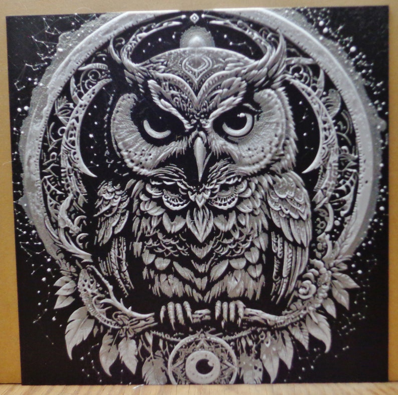 Hueforge Owl Pop Art 3d Print Files .stl .3mf Gcode - Etsy