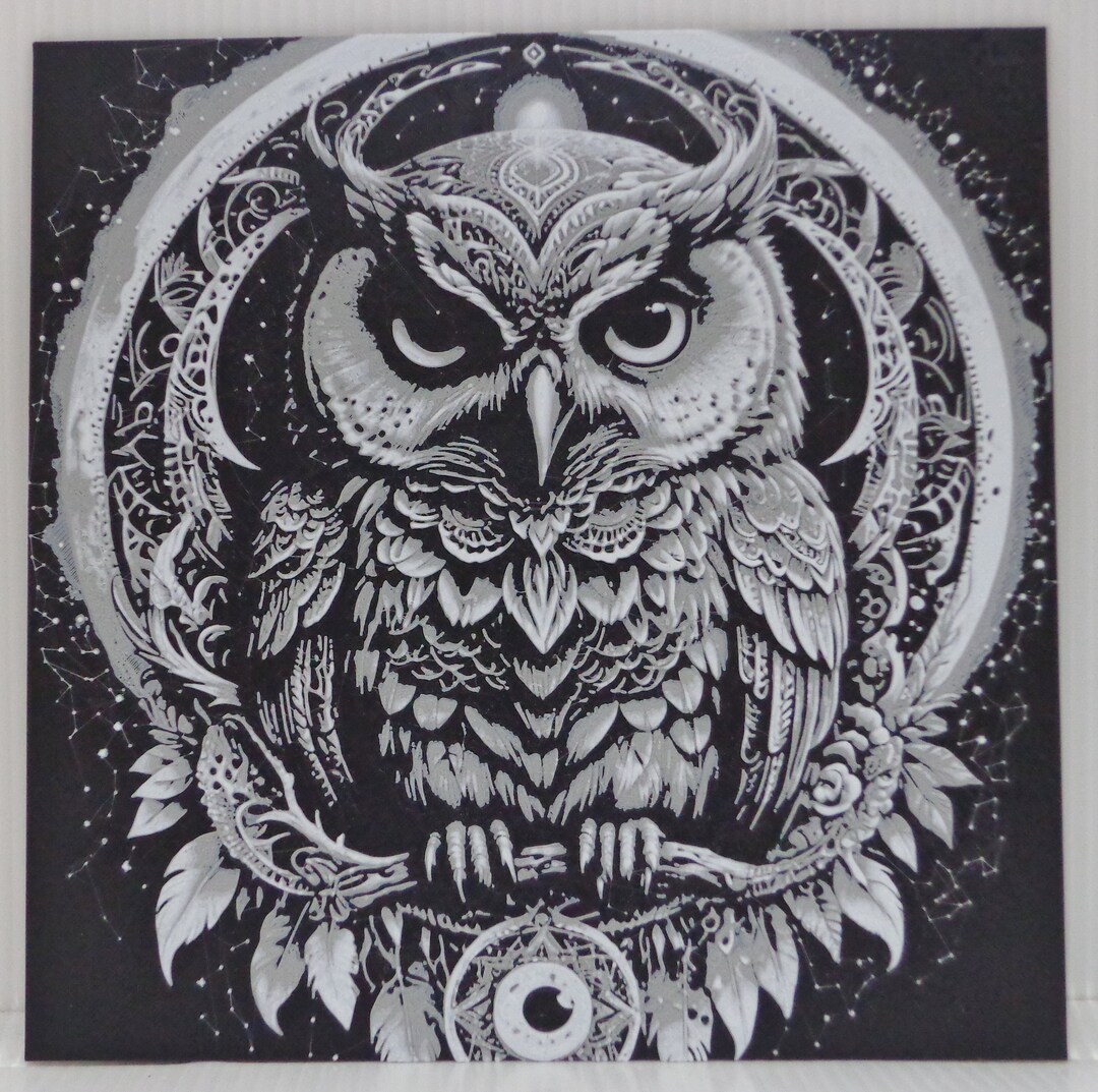 Hueforge Owl Pop Art 3d Print Files .stl .3mf Gcode - Etsy