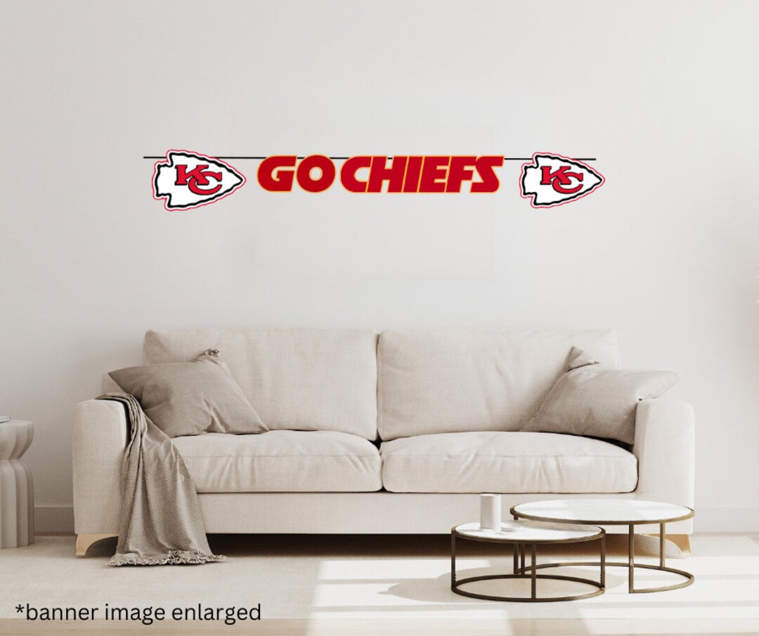Banner: Kansas City Chiefs Garland Superbowl 2024 Go Chiefs Chiefs ...