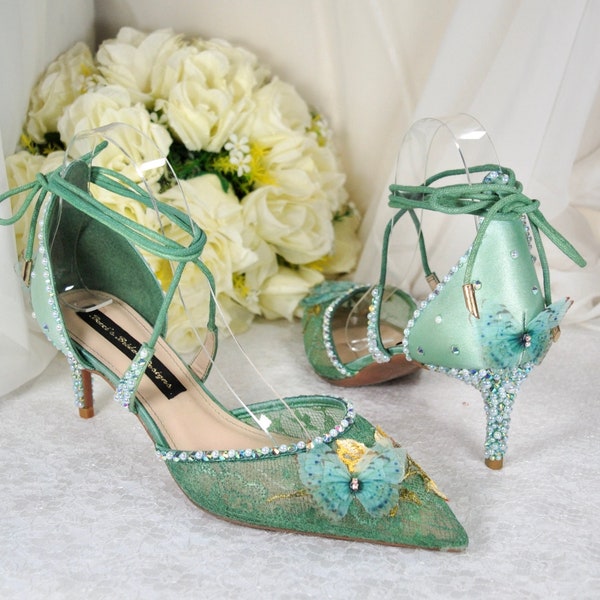 Sage Green Sandals - Etsy UK
