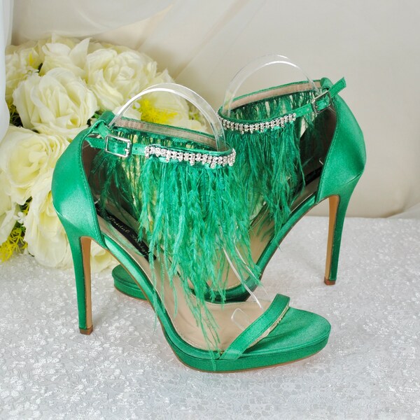 Green Wedding Shoes - Etsy