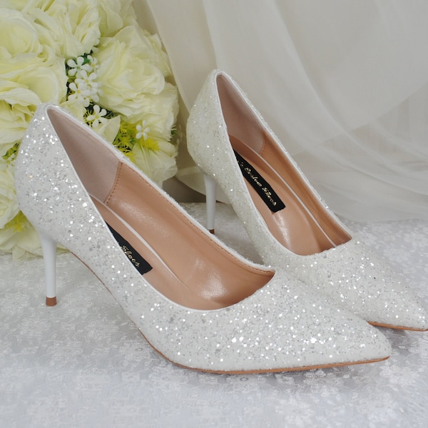 Sparkly Bridal Shoes - Etsy