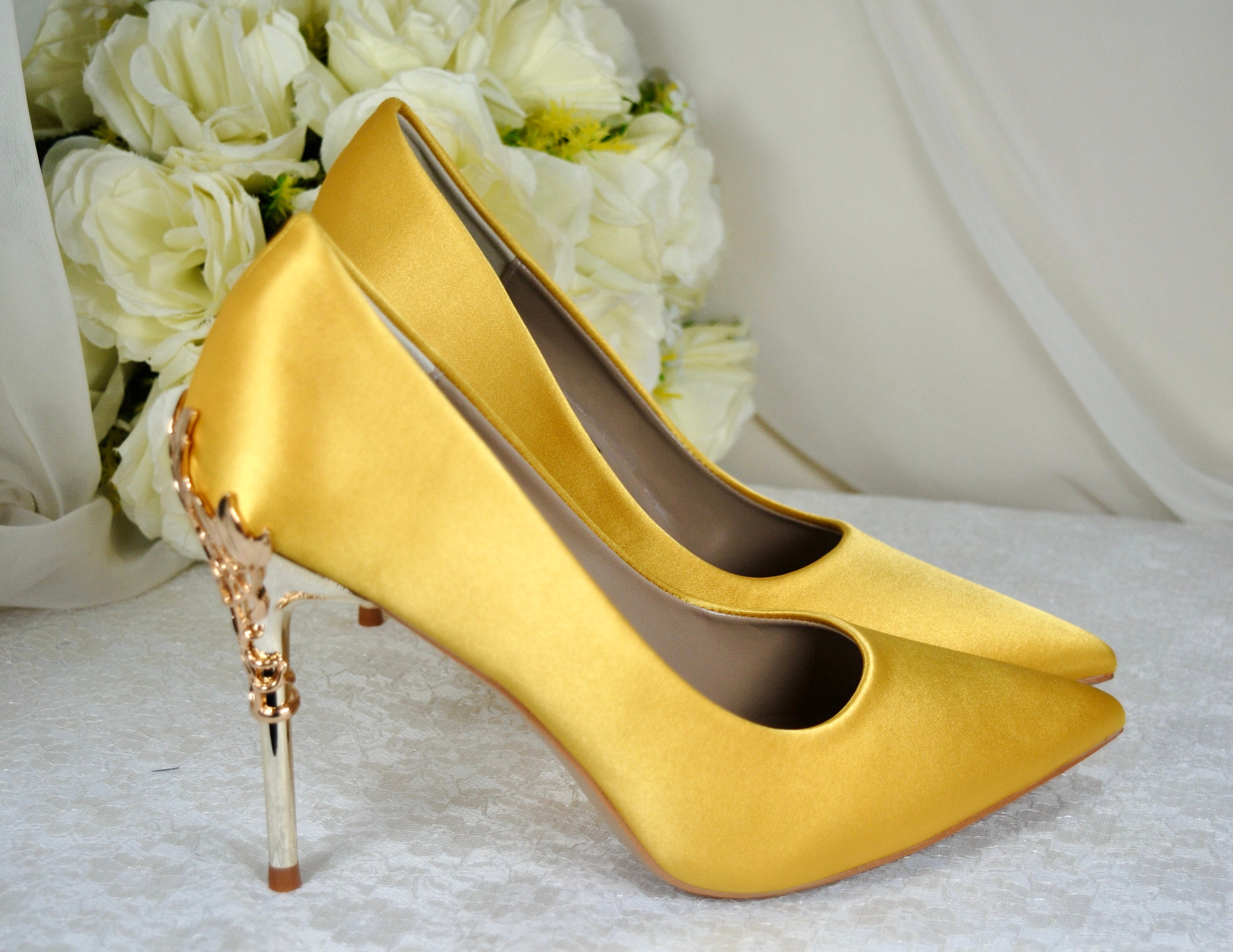 Yellow High Heel