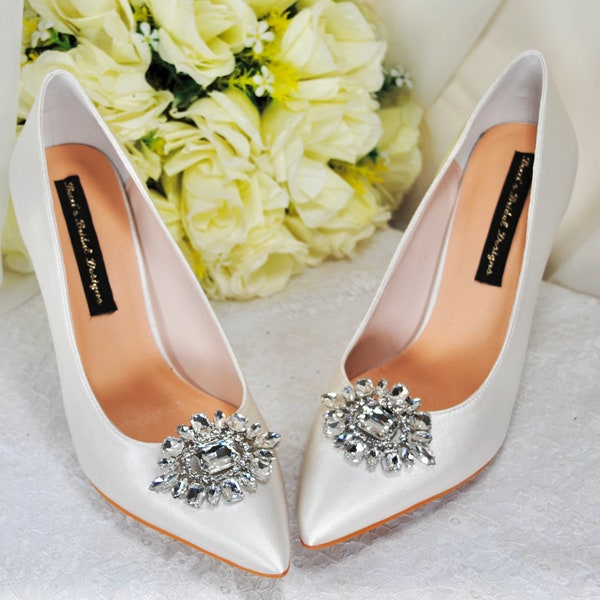 Satin Wedding Shoes - Etsy