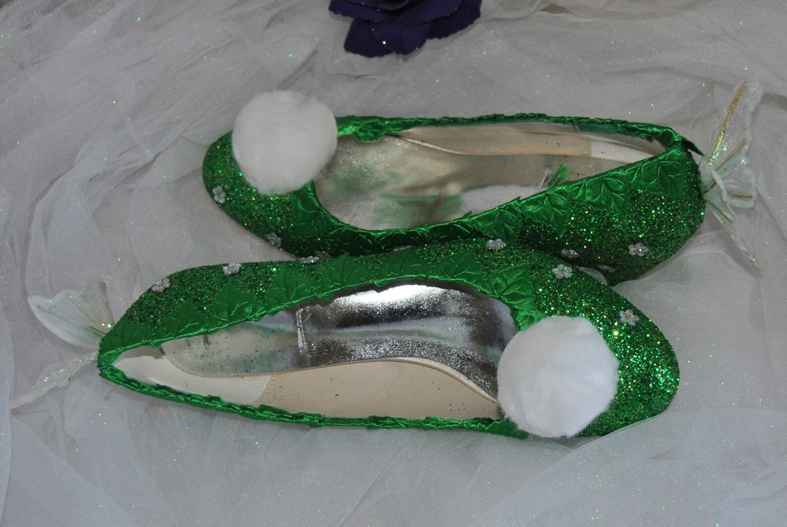 Tinkerbell Princess Wedding Shoes - Etsy UK