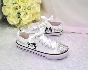 Bridal Party Trainers / Shoes / Converse Iron on Vinyl - Etsy