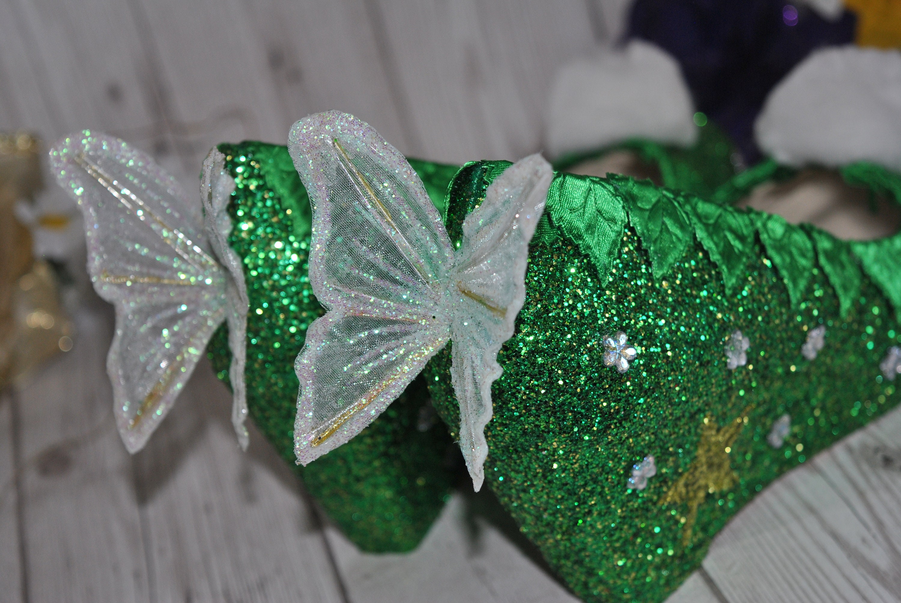 Tinkerbell Princess Wedding Shoes - Etsy UK