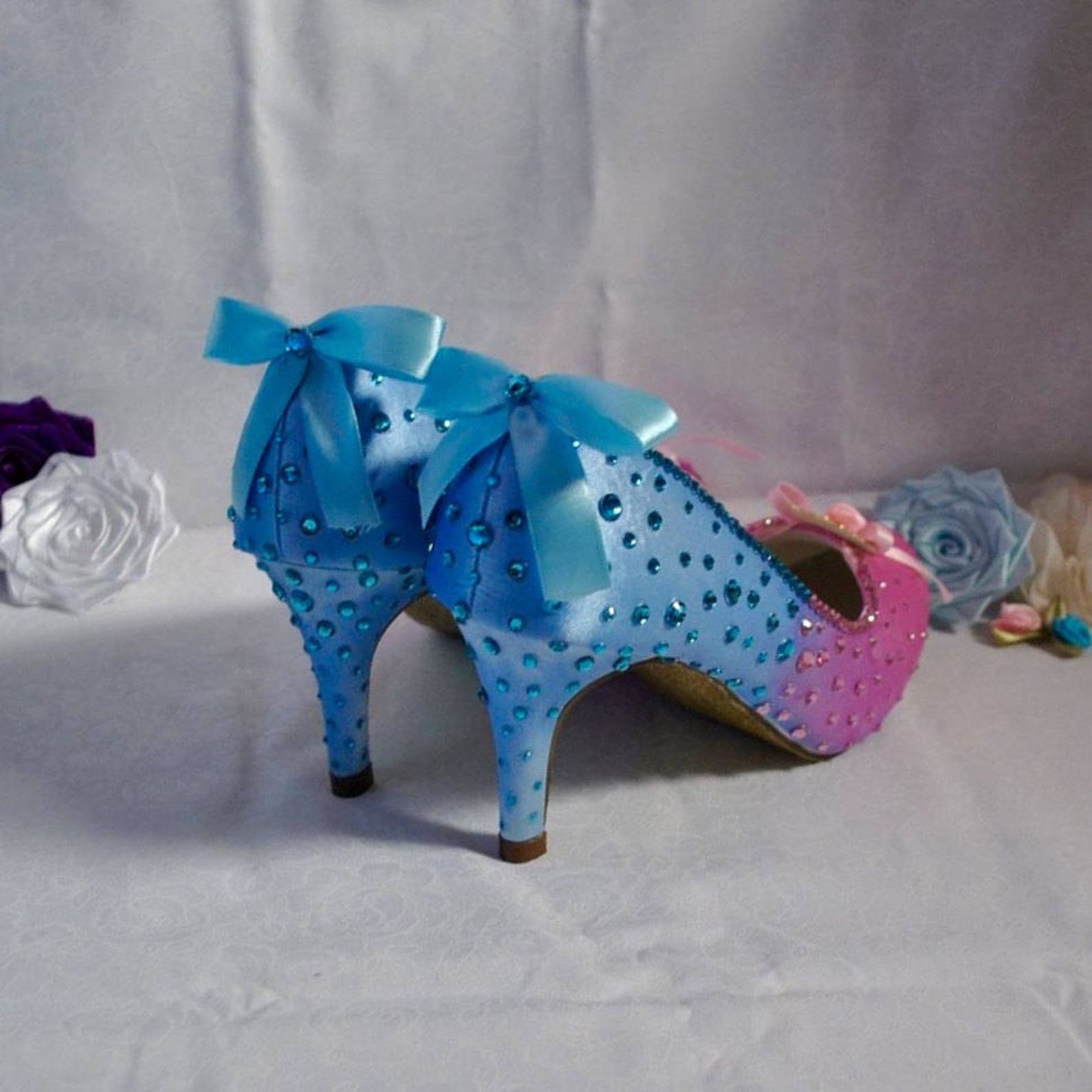 Aurora Wedding Shoes Princess Bridal Shoes - Etsy UK