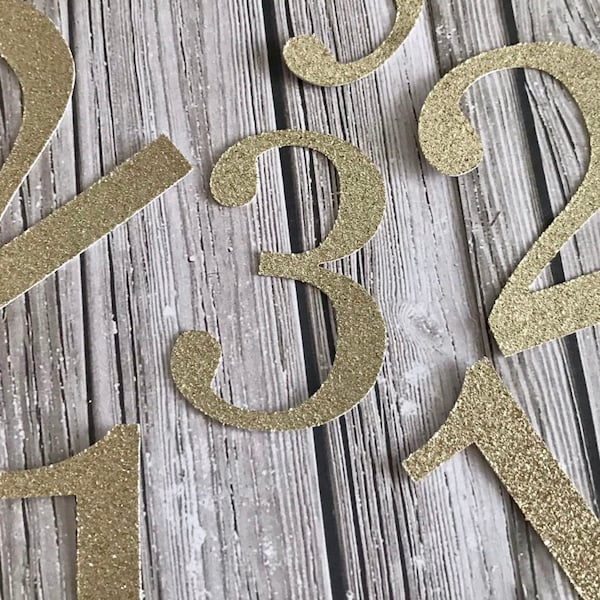 Number Die Cut - Etsy