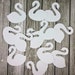 Swan Die Cut - Paper Swan - Swans - Paper Swan Cutouts - Paper Swan Die ...