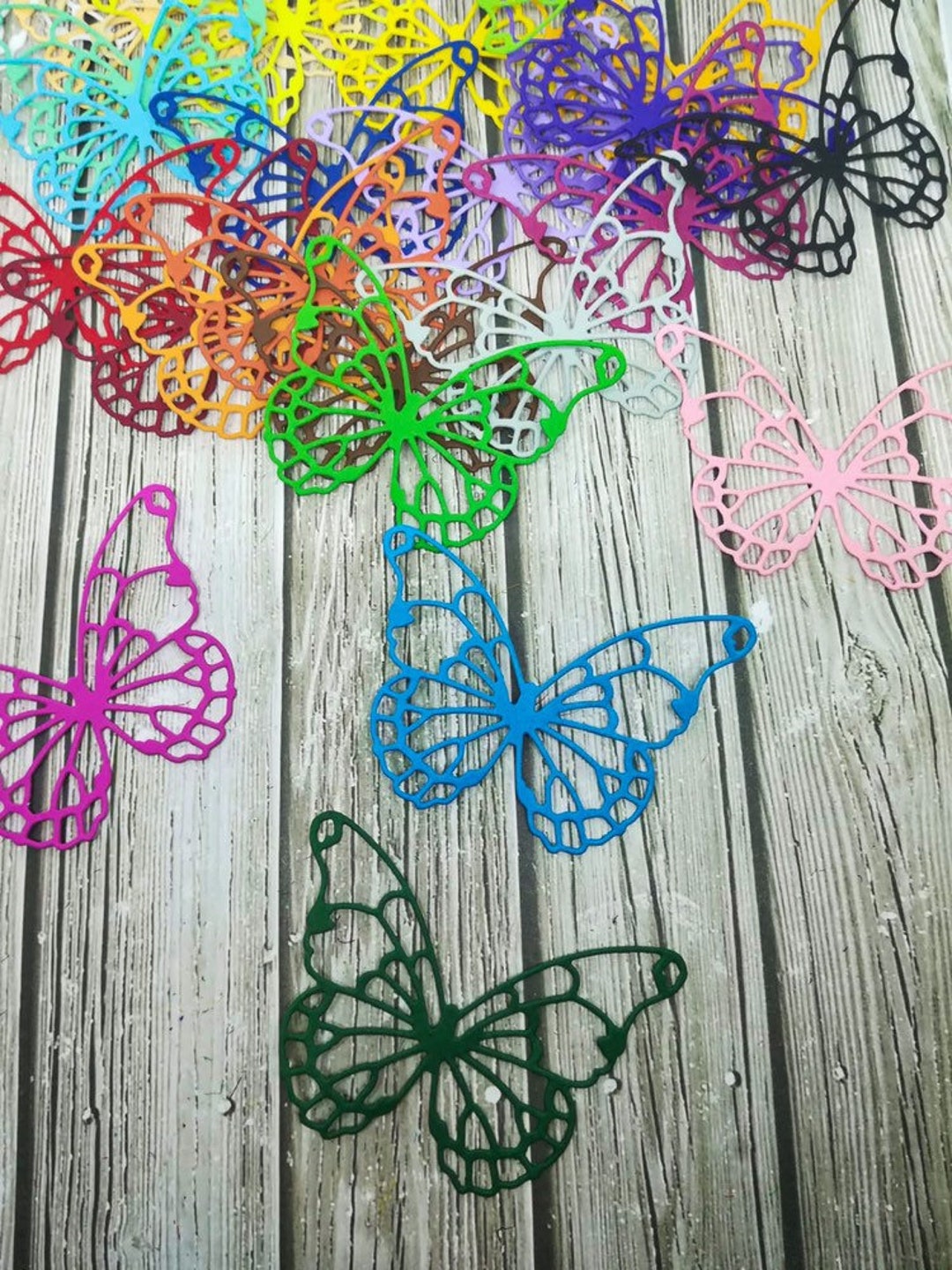 Paper Butterfly Die Cuts for Scrapbooking, Card Making, and More - Etsy