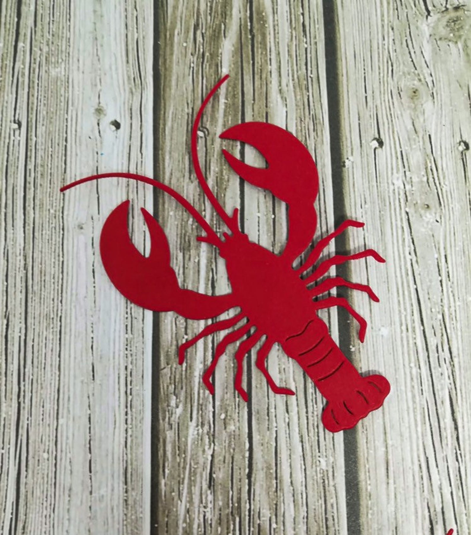 Paper Lobster - Lobster Cutouts - Die Cut Lobsters - Set of Lobsters ...
